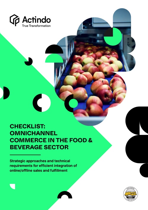 Omnichannel Sales in Food & Beverage | Actindo Checklist